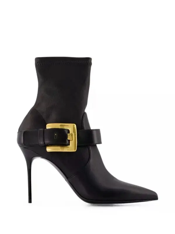 Balmain Buckle-fastening Ankle Boots