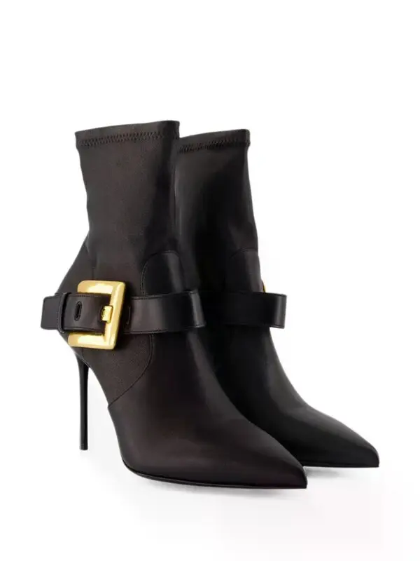 Balmain Buckle-fastening Ankle Boots