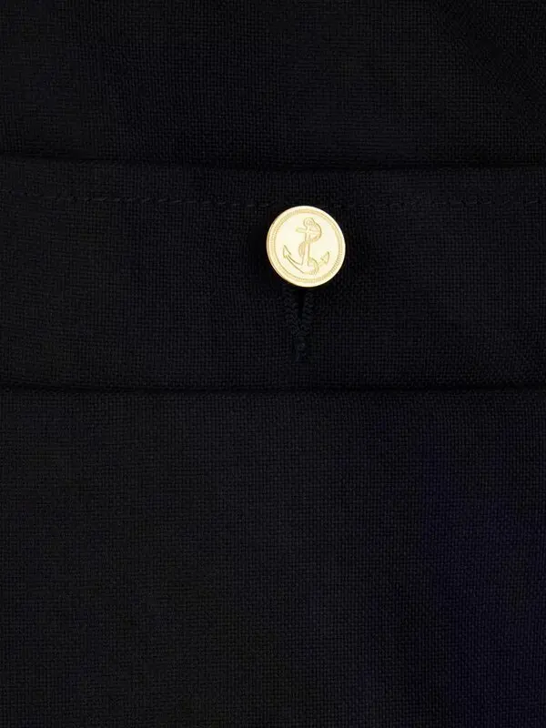 Thom Browne Hopsack Suiting Trousers - Blue