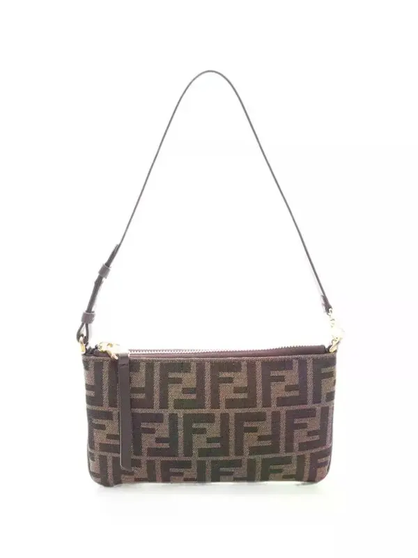 Fendi 2020s Zucca Handbag - Brown