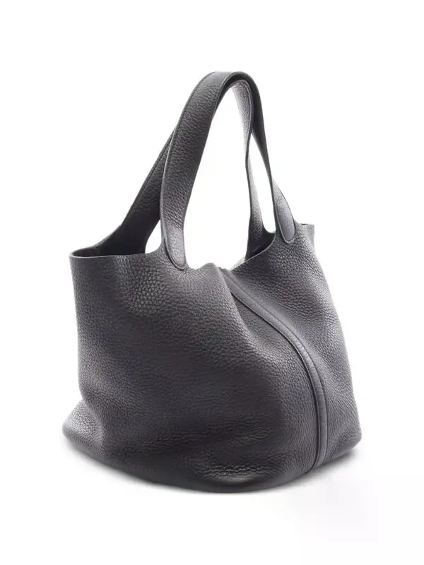 Hermès Mm Picotin Lock Shoulder Bag - Black