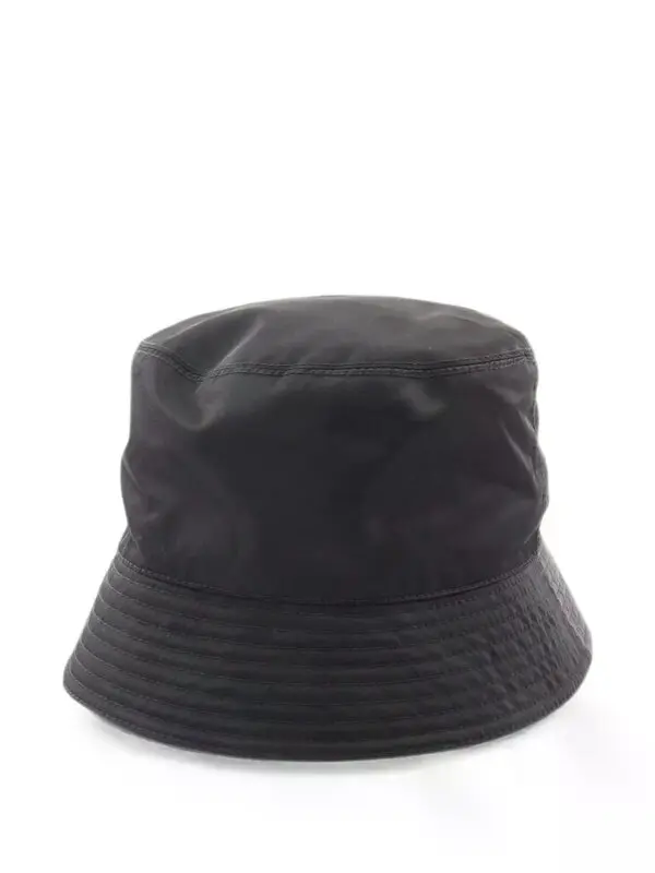 Prada 2010s Logo-plaque Bucket Hat
