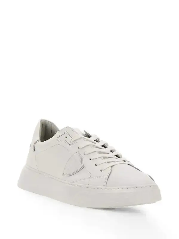 Philippe Model Temple Low Leather Sneakers
