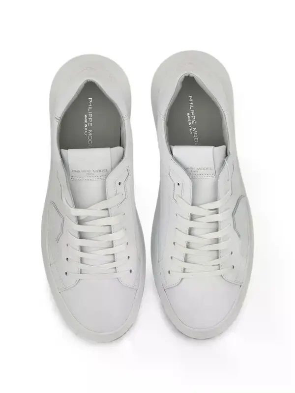 Philippe Model Temple Low Leather Sneakers