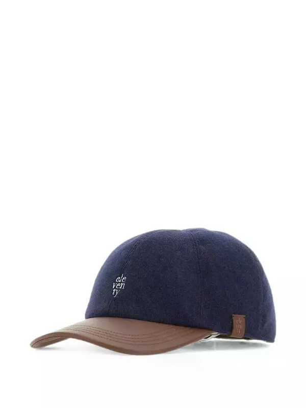 Eleventy Logo-embroidered Baseball Cap