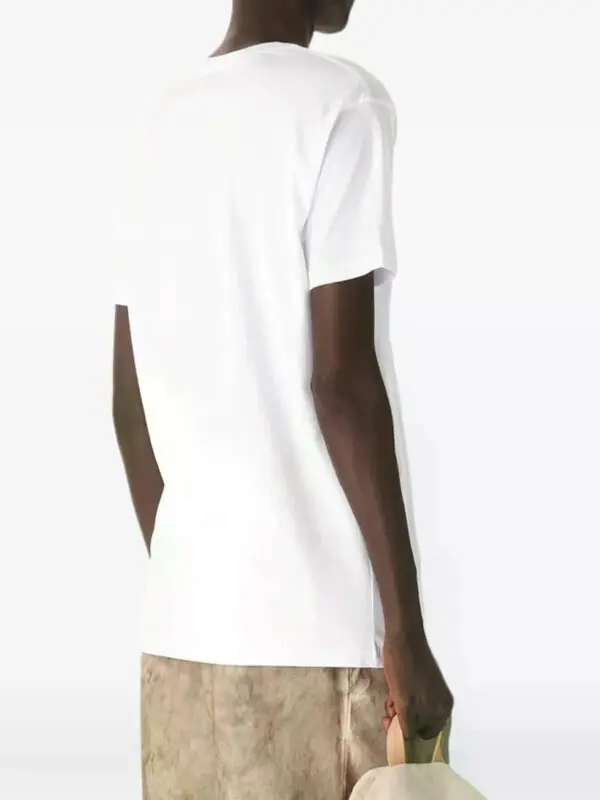 VIVIENNE WESTWOOD Orb And Stars Print Cotton T-shirt - White