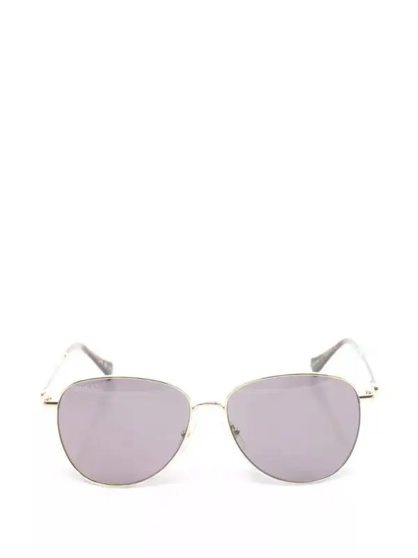 Gucci Aviator Sunglasses With Interlocking Logo