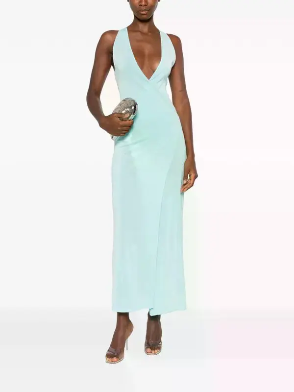asta resort blue maxi dress Lila Wrap - size M ASTA RESORT YGroup_15049656369517 Ballroom/Smooth Dance Competition Dresses Color:Denim Blue