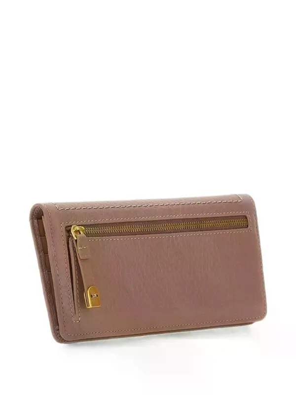 GIANNI CHIARINI Bubble Grain Leather Wallet