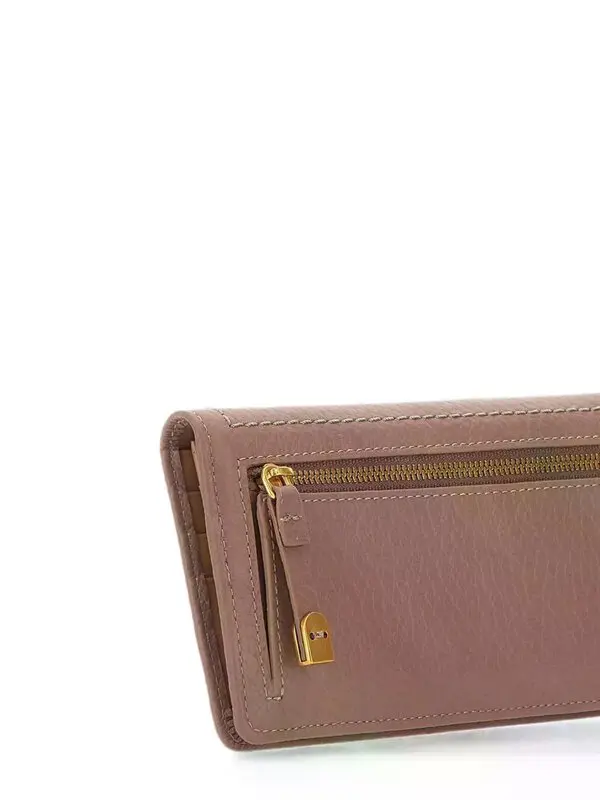GIANNI CHIARINI Bubble Grain Leather Wallet