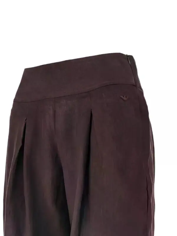 Emporio Armani High-waisted Pleated Shorts