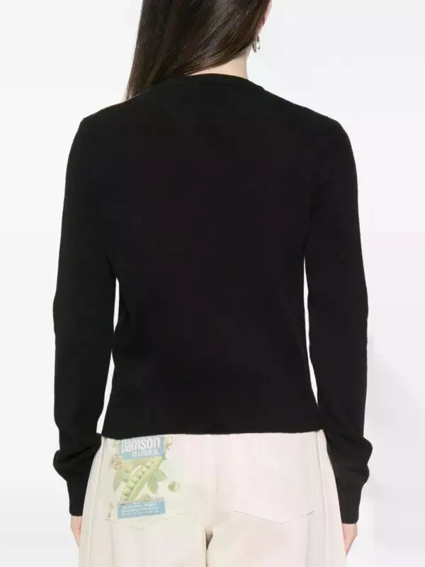 JUCCA Argyle Pattern Wool Sweater