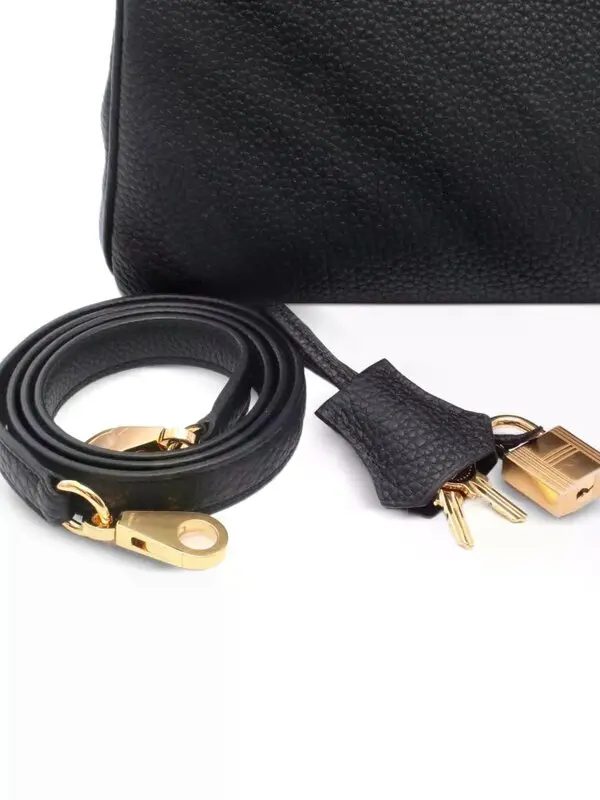 Hermès 25 Kelly Togo-leather Tote Bag - Black