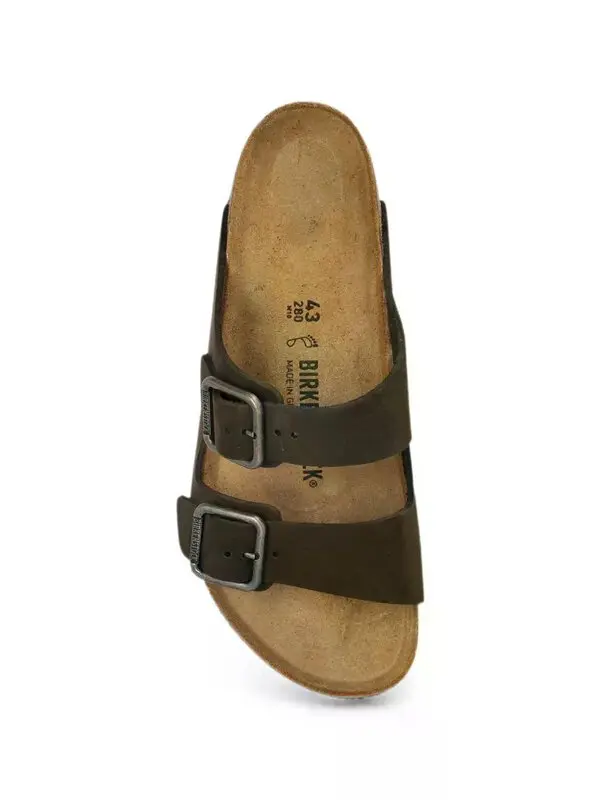 BIRKENSTOCK Arizona Buckle-fastening Sandals - Brown