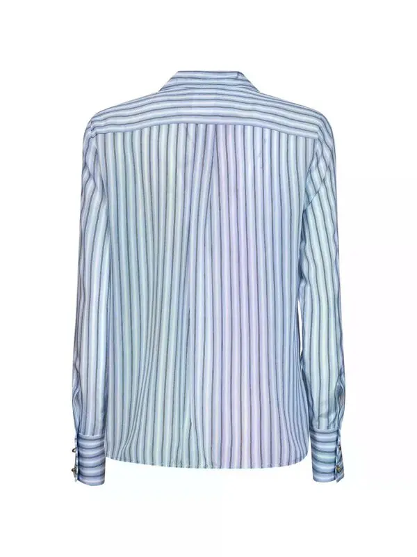 Max Mara Striped Silk Shirt