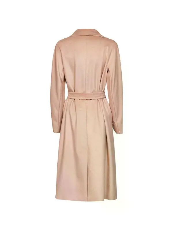 Max Mara Double-breasted Belted Coat