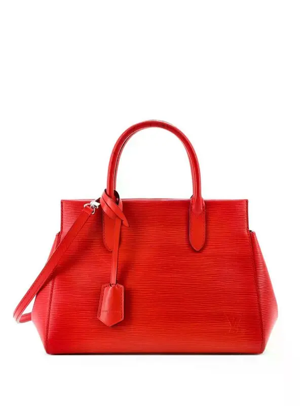 LOUIS VUITTON Epi Leather Bb Satchel - Red