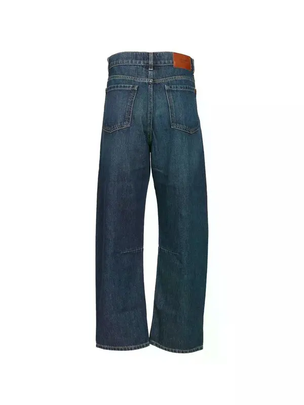Max Mara Logo-patch Straight Jeans