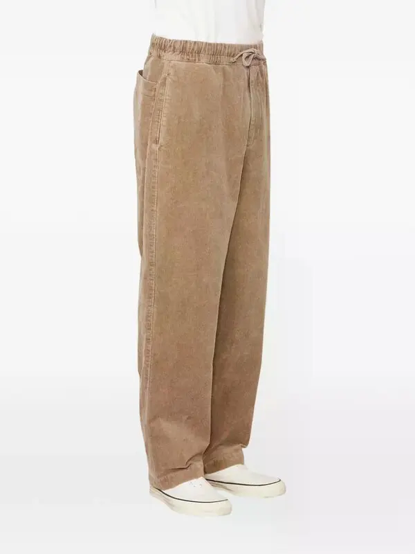 Officine Générale Corduroy Drawstring Trousers - Neutrals