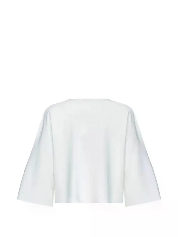 Max Mara Button-detail V-neck Blouse