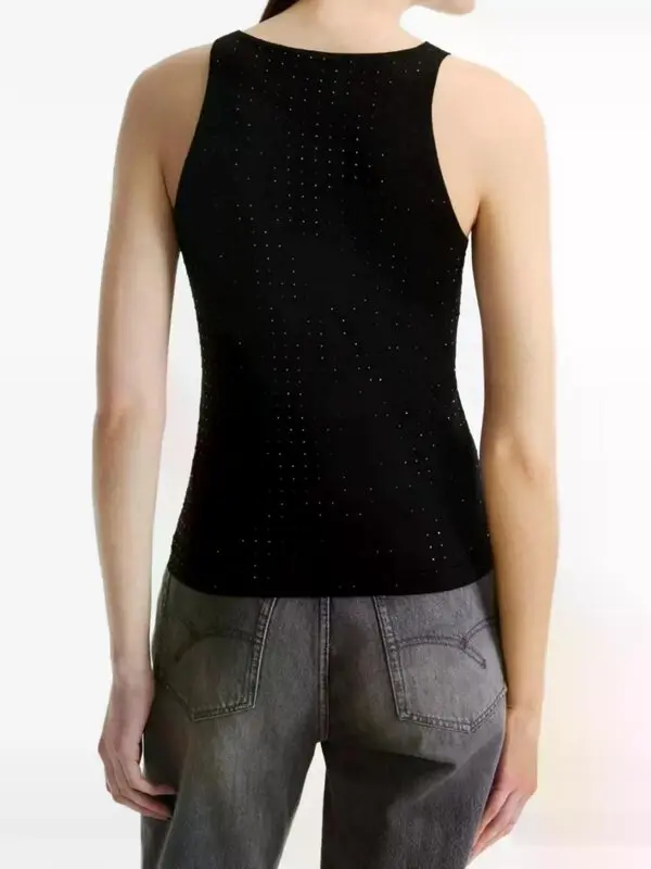 Marella Rhinestone-embellished Sleeveless Top