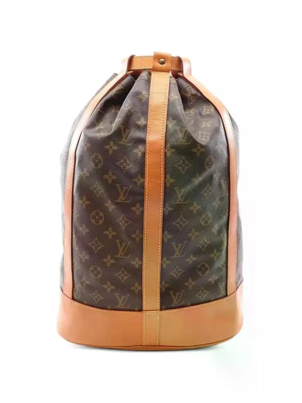 LOUIS VUITTON 1996 Gm Randonne Backpack - Brown