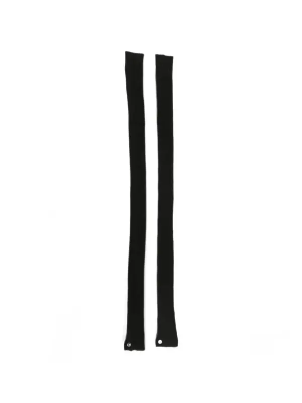 Rick Owens Ribbed-knit Arm Warmers - Black