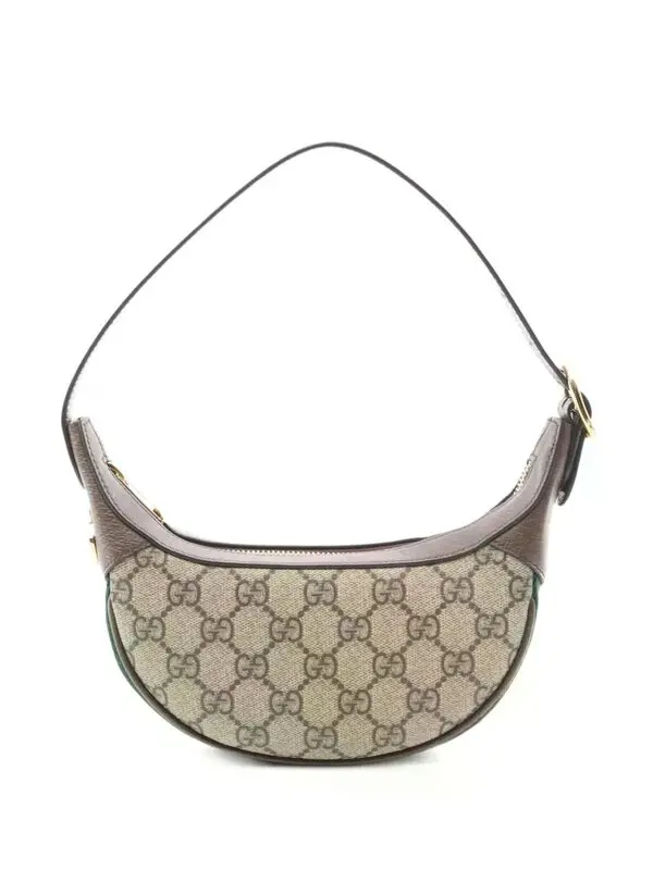Gucci Ophidia Gg Supreme Mini Shoulder Bag - Neutrals