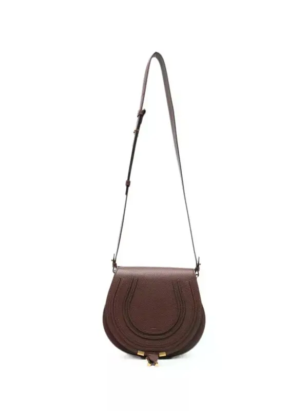 Chloé Marcie Grained-leather Shoulder Bag