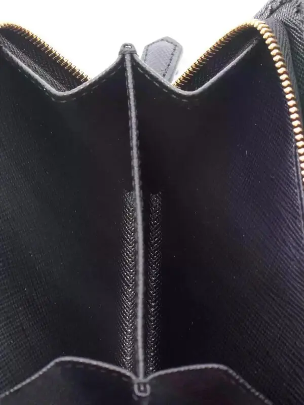 Prada Saffiano Metal Bi-fold Wallet