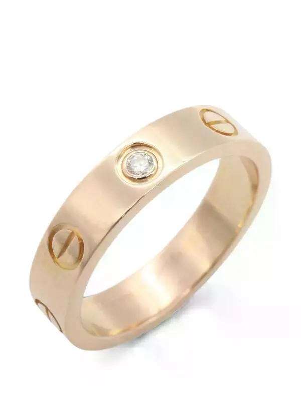 Cartier 2010s Mini Love Diamond Ring
