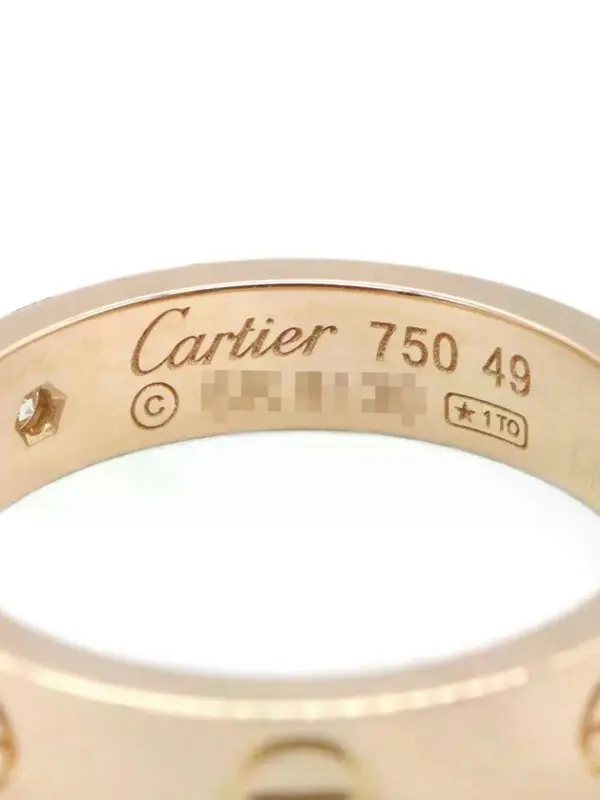 Cartier 2010s Mini Love Diamond Ring