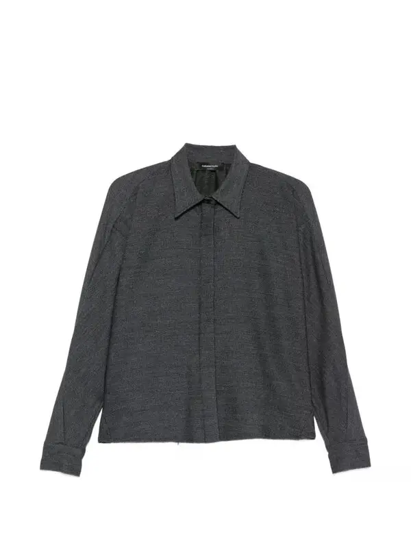 Fabiana Filippi Bead-trimmed Shirt - Grey