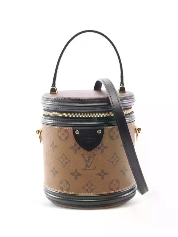 LOUIS VUITTON 2019 Small Monogram Reverse Cannes Handbag - Neutrals