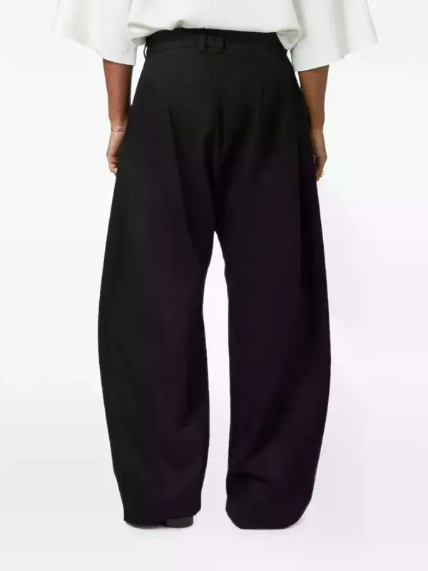 SEVENTH Pleated Wide-leg Jeans
