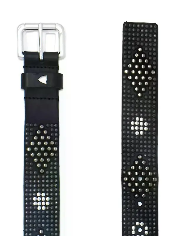 HTC LOS ANGELES Studded Leather Belt