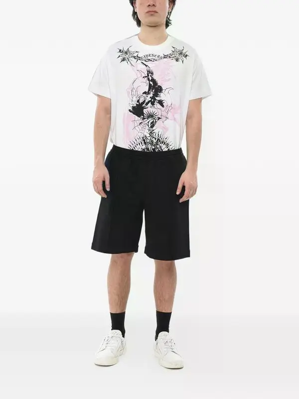 Givenchy Pleated Elasticated-waist Shorts
