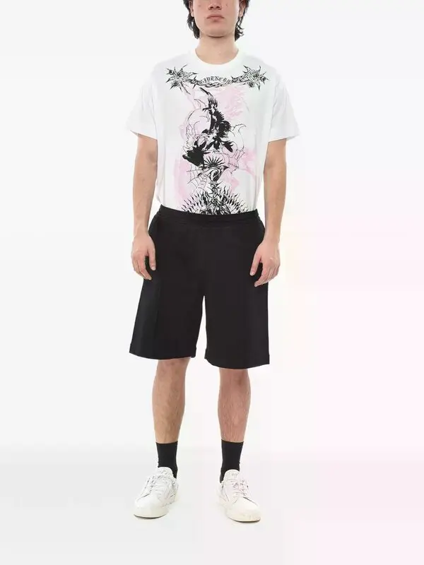 Givenchy Pleated Elasticated-waist Shorts
