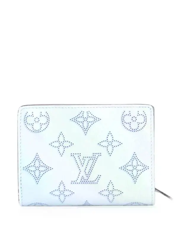LOUIS VUITTON Clea Wallet Mahina Leather Small Wallets