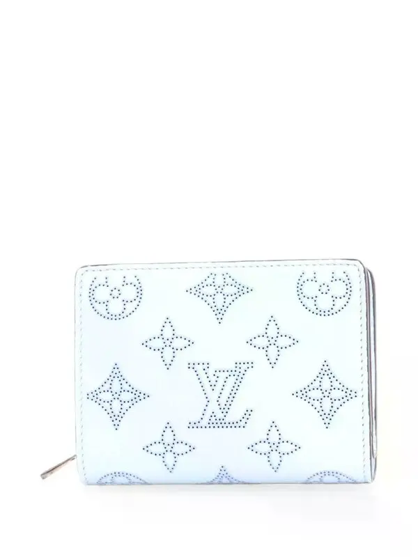 LOUIS VUITTON Clea Wallet Mahina Leather Small Wallets