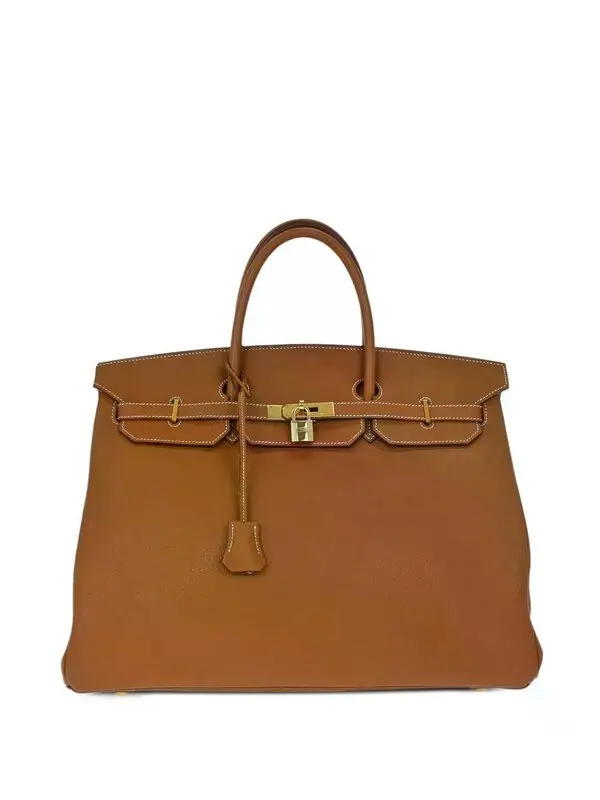 Hermès 1999 40 Birkin Tote Bag - Brown