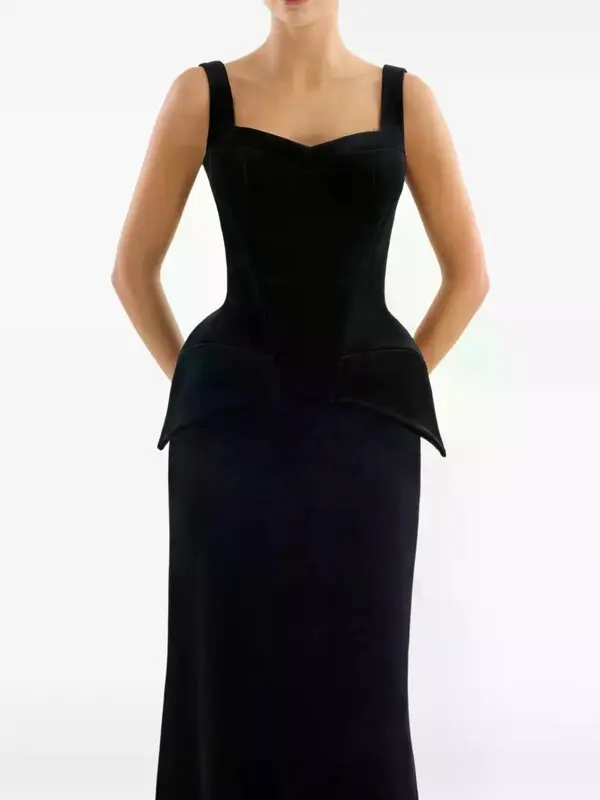 ADAMARIS Zip-fastening Corset Top