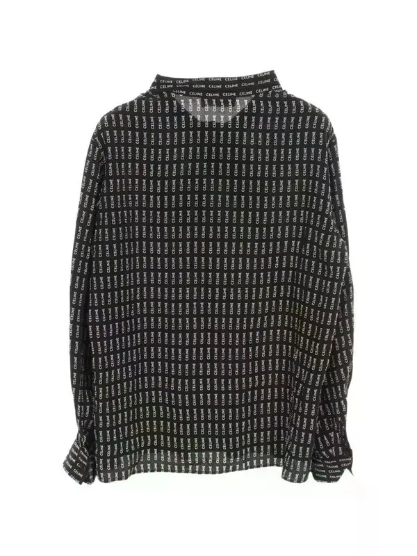 Celine 2010s Logo-print Shirt