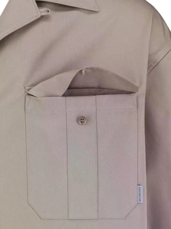 Balenciaga Short-sleeve Bowling Shirt