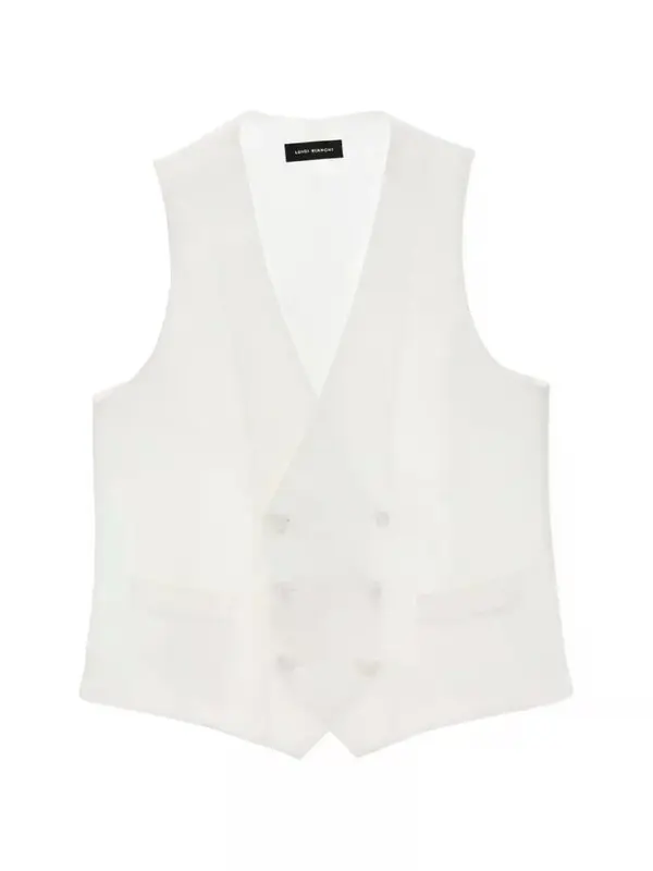 LUIGI BIANCHI Double-breasted Waistcoat