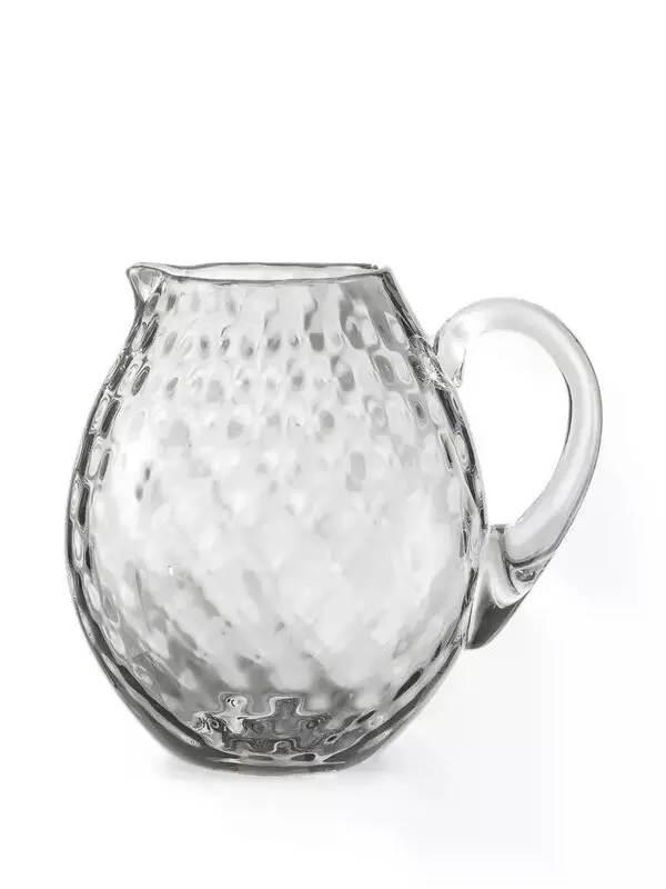 NASONMORETTI Idra Textured Jug - White