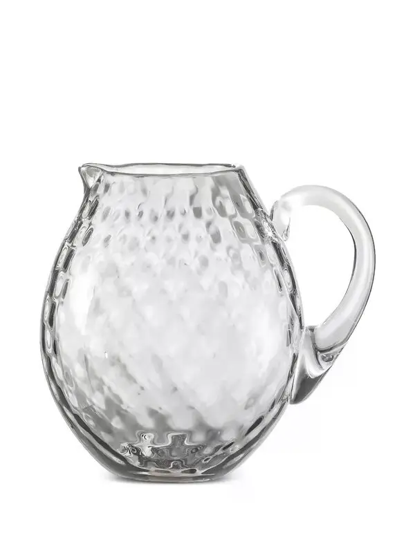 NASONMORETTI Idra Textured Jug - White