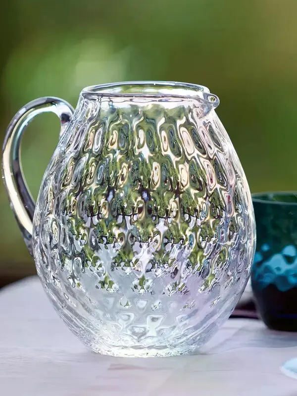 NASONMORETTI Idra Textured Jug - White