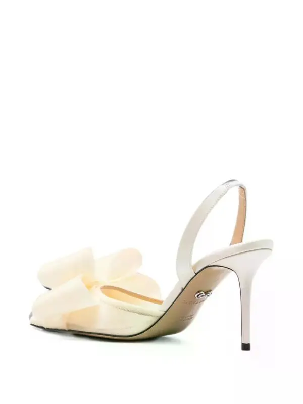Mach & Mach Bow-detail Slingback Pumps