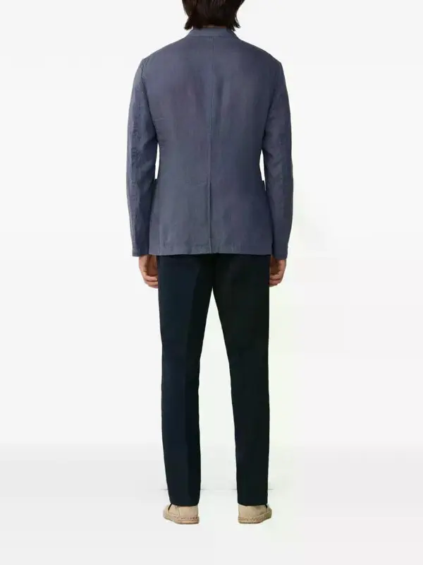 HACKETT LONDON Notch-lapel Patch-pocket Blazer